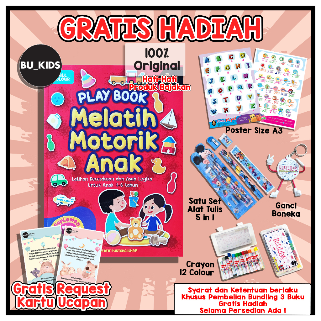 Jual Buku Aktivitas Anak Tk Paud Activity Games Book Cerdas & Kreatif ...