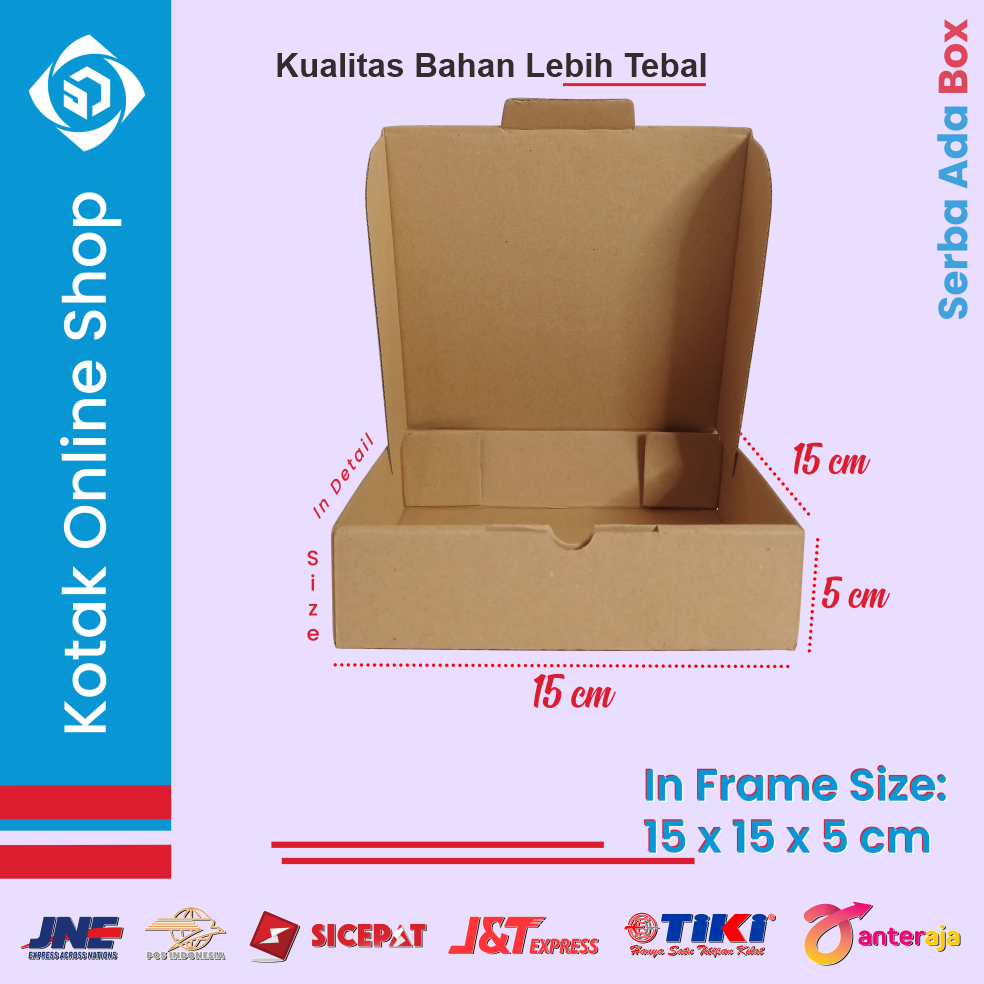 Jual KARDUS KARTON UK 15x15x5 CM / KOTAK KARTON / KOTAK PIZZA / DUS ... Jual KARDUS KARTON UK 15x15x5 CM / KOTAK KARTON / KOTAK PIZZA / DUS ...