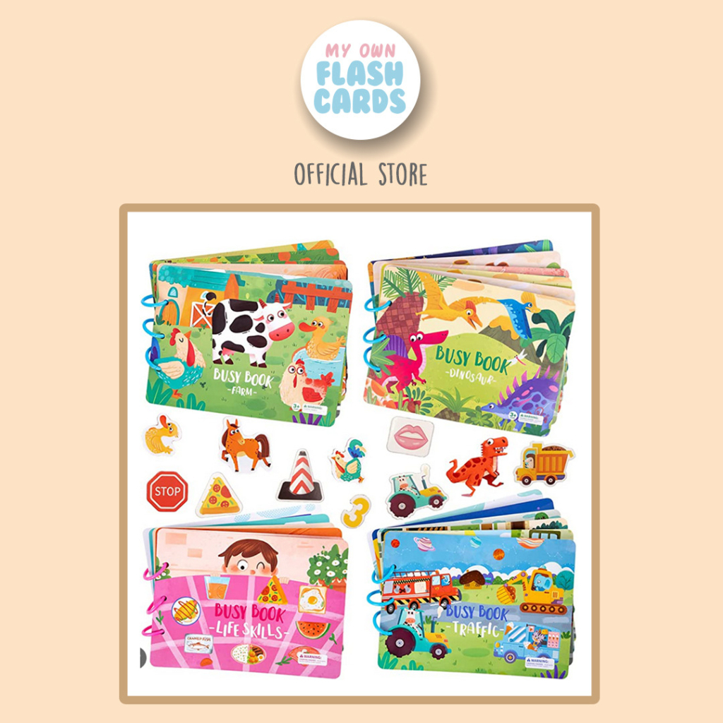 Jual Busy Book - Activity Book dengan Packaging Dus Cantik Farm ...