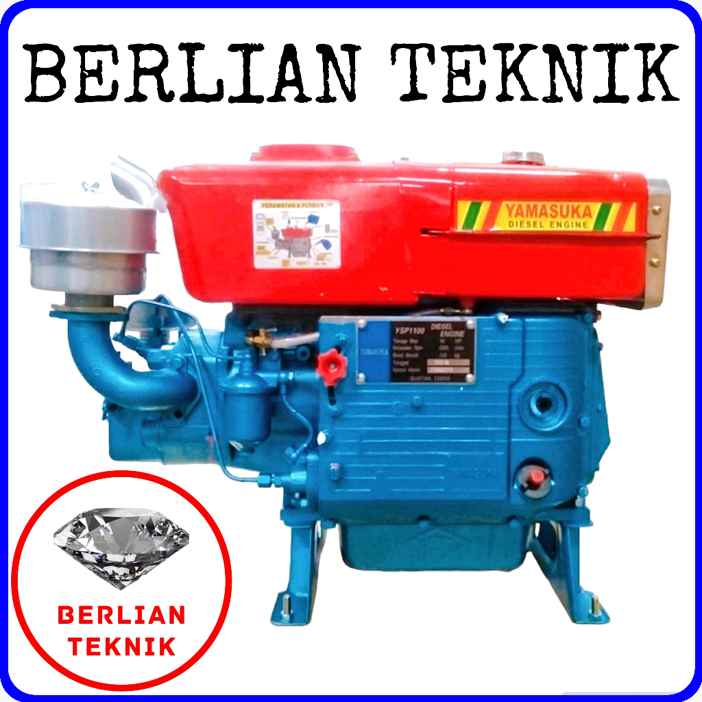 Jual Mesin Penggerak Solar Engine Diesel Yamasuka ZS 1125 / 30 HP Hopper | Shopee Indonesia