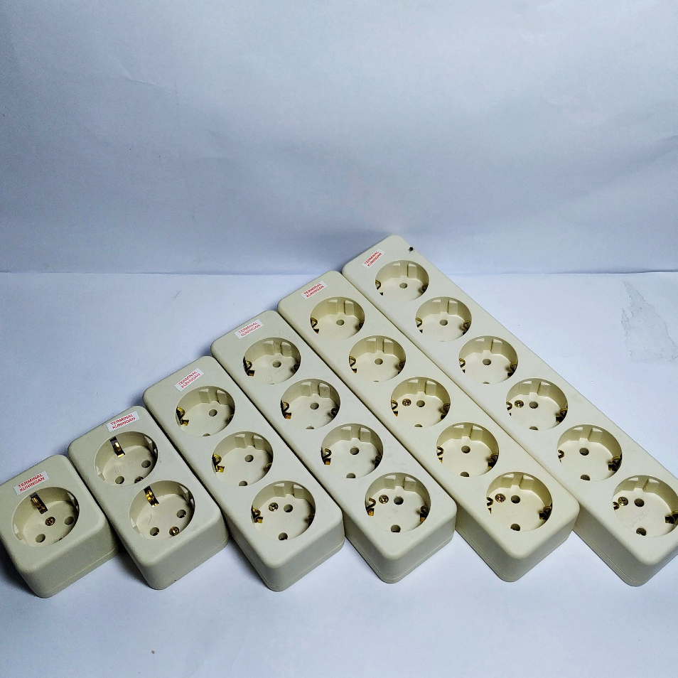 Jual UTICON STOP KONTAK ARDE 1 - 6 LUBANG / TERMINAL KUNINGAN UTICON / COLOKAN LISTRIK | Shopee ...