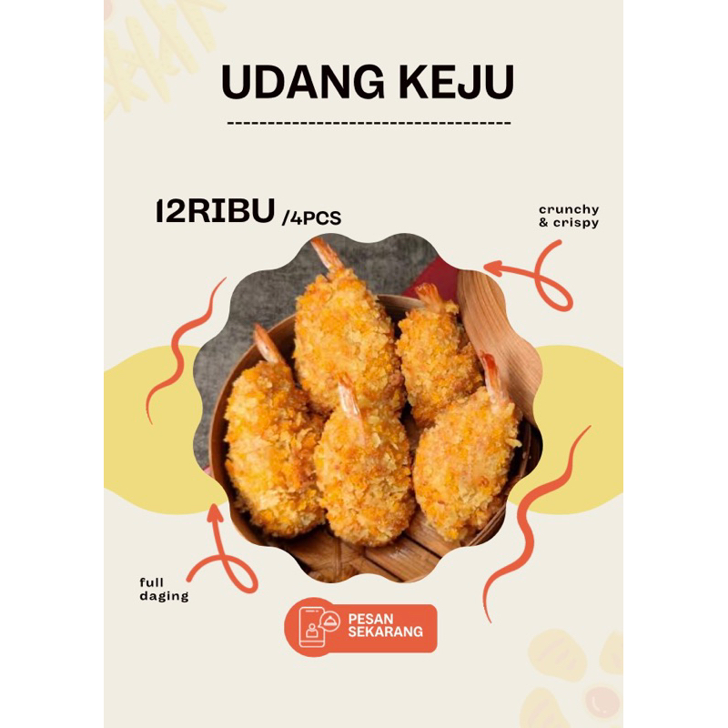 Jual Frozen Food Udang Keju Gacoan Shopee Indonesia