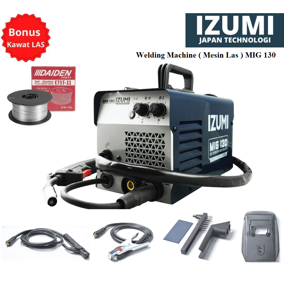 Jual IZUMI Welding Machine ( Mesin Las ) MIG 130 / Izumi Mesin Las MIG ...