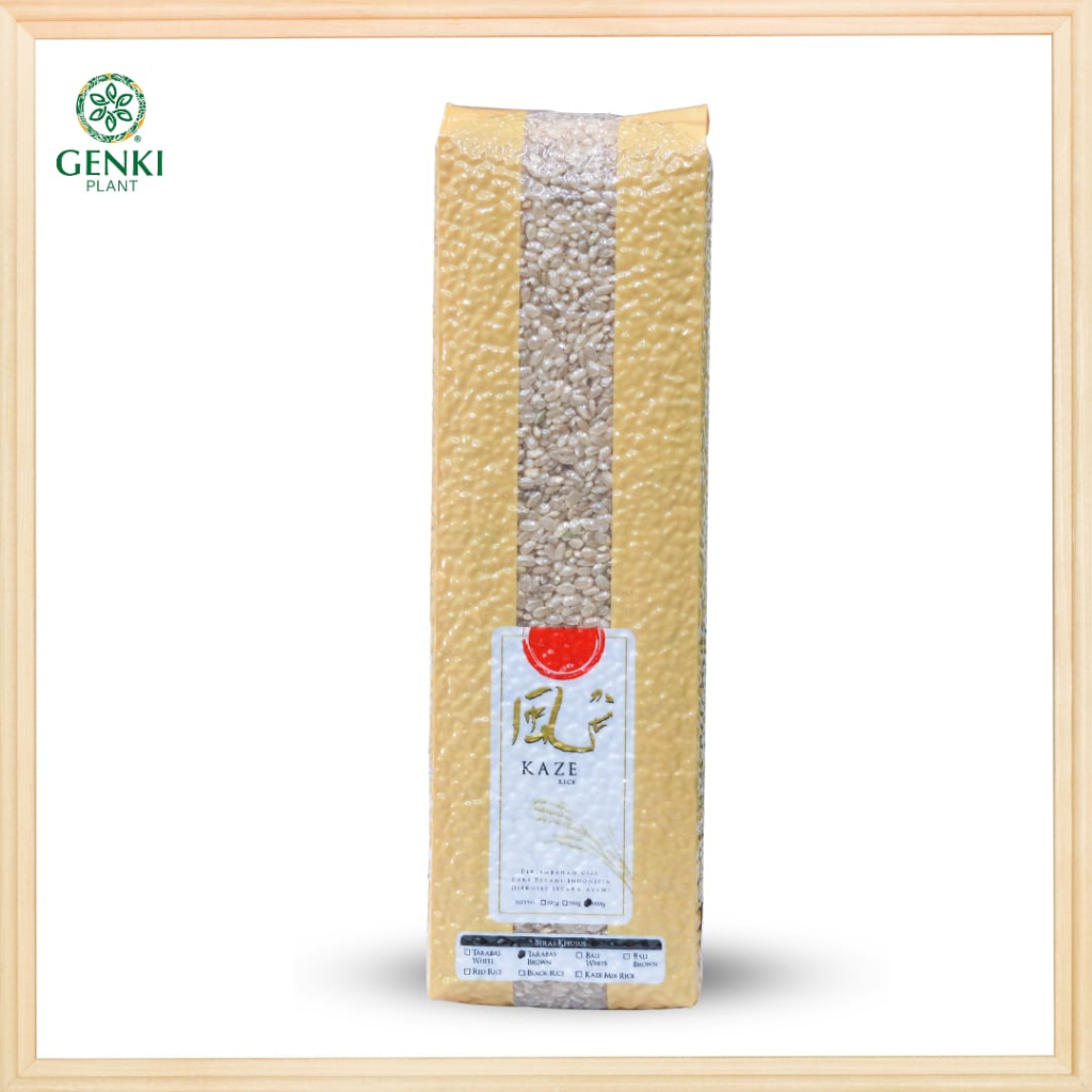 Jual Kaze Japonica Brown Rice Zero Sugar / Japanese Rice / Beras Jepang ...