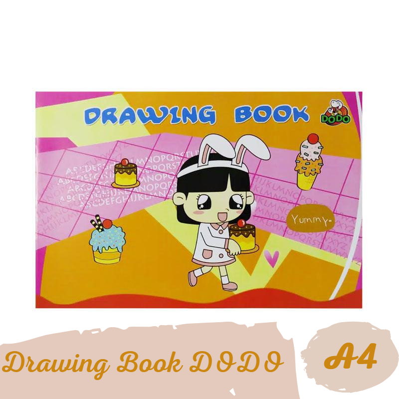 Jual Buku Gambar/ Drawing Book DODO A4 Isi 8 Lbr | Shopee Indonesia