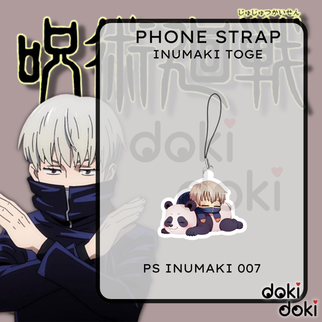 Jual PHONE STRAP HP INUMAKI TOGE JUJUTSU KAISEN | Shopee Indonesia