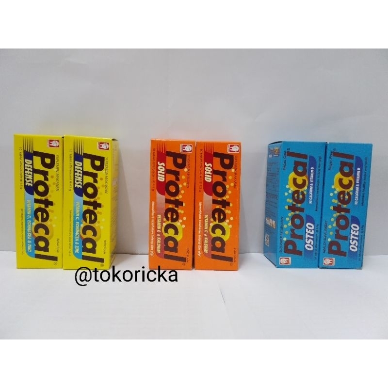 Jual Protecal tube effervescent isi 10 / konimex / vitamin | Shopee ...