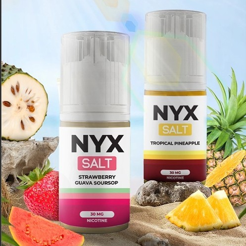 Jual SALTNIC NYX SERIES 30MG 30ML BY JVS LIQUID SALTNIC 100% AUTHENTIC ...
