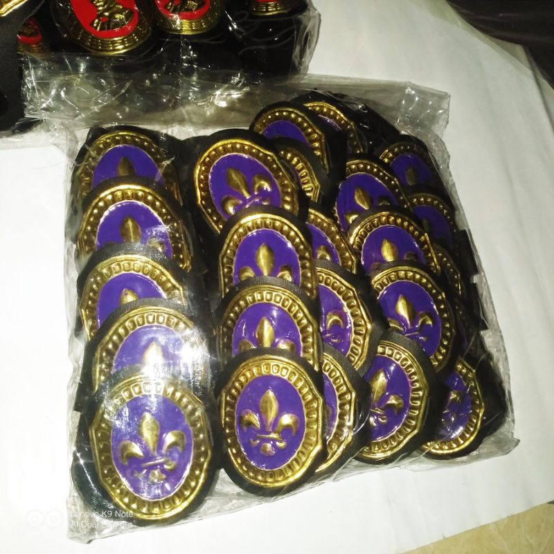 Jual Ring pandu 100 biji kalep hasduk Pramuka wosm ungu | Shopee Indonesia