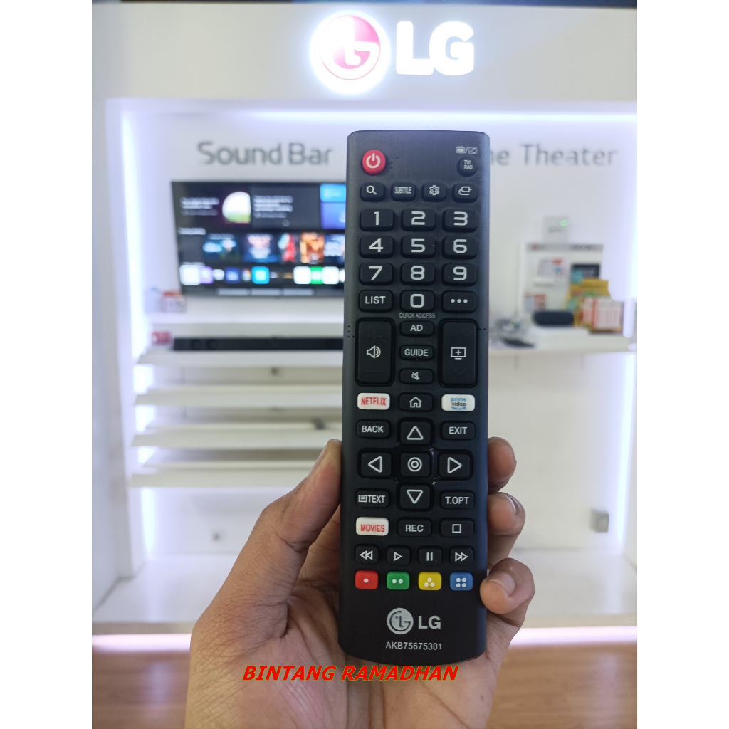 Jual REMOTE LG SMART TV FULL HD - UHD 4K - NANOCELL - OLED GRADE ORI ...