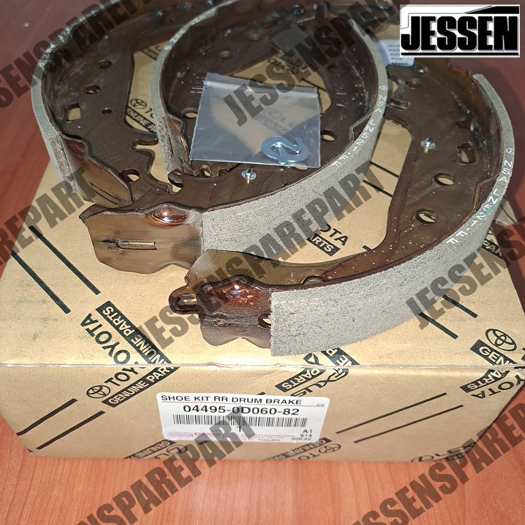 Jual Brake Shoe Kampas Rem Belakang Vios Yaris Limo 04495-0D060-82 ...
