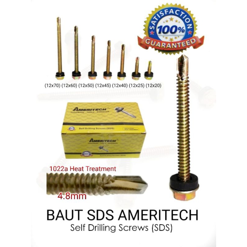 Jual Baut SDS/ROOFING Ameritech | Shopee Indonesia