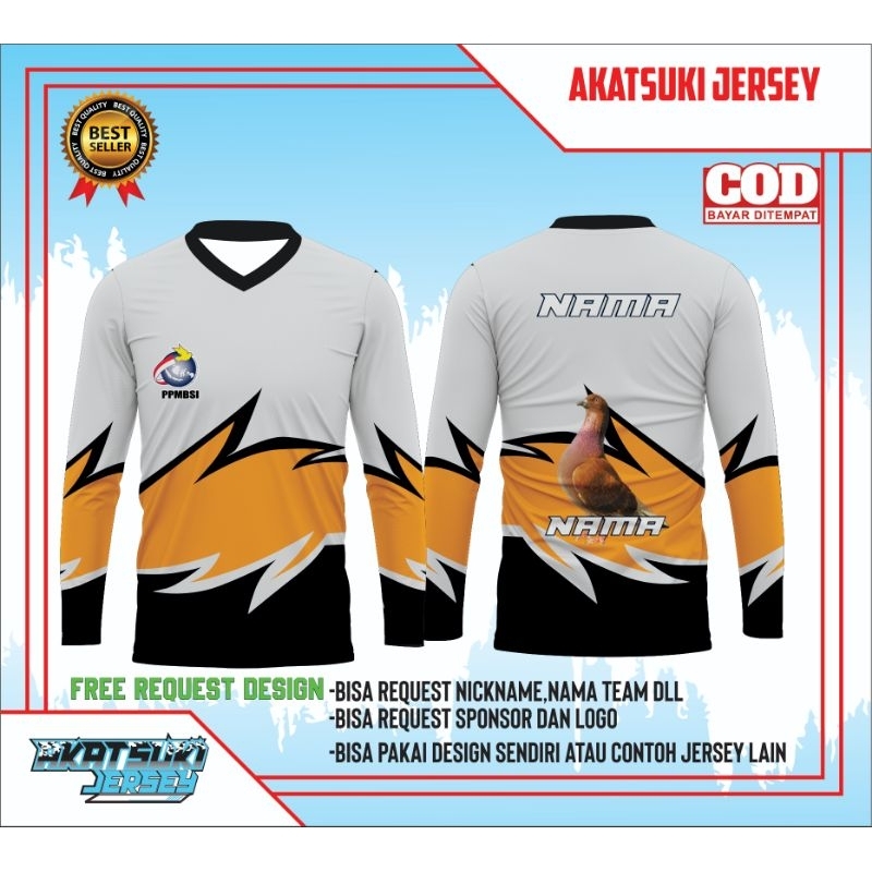 Jual JERSEY MERPATI CUSTOM FULL PRINTING | Shopee Indonesia
