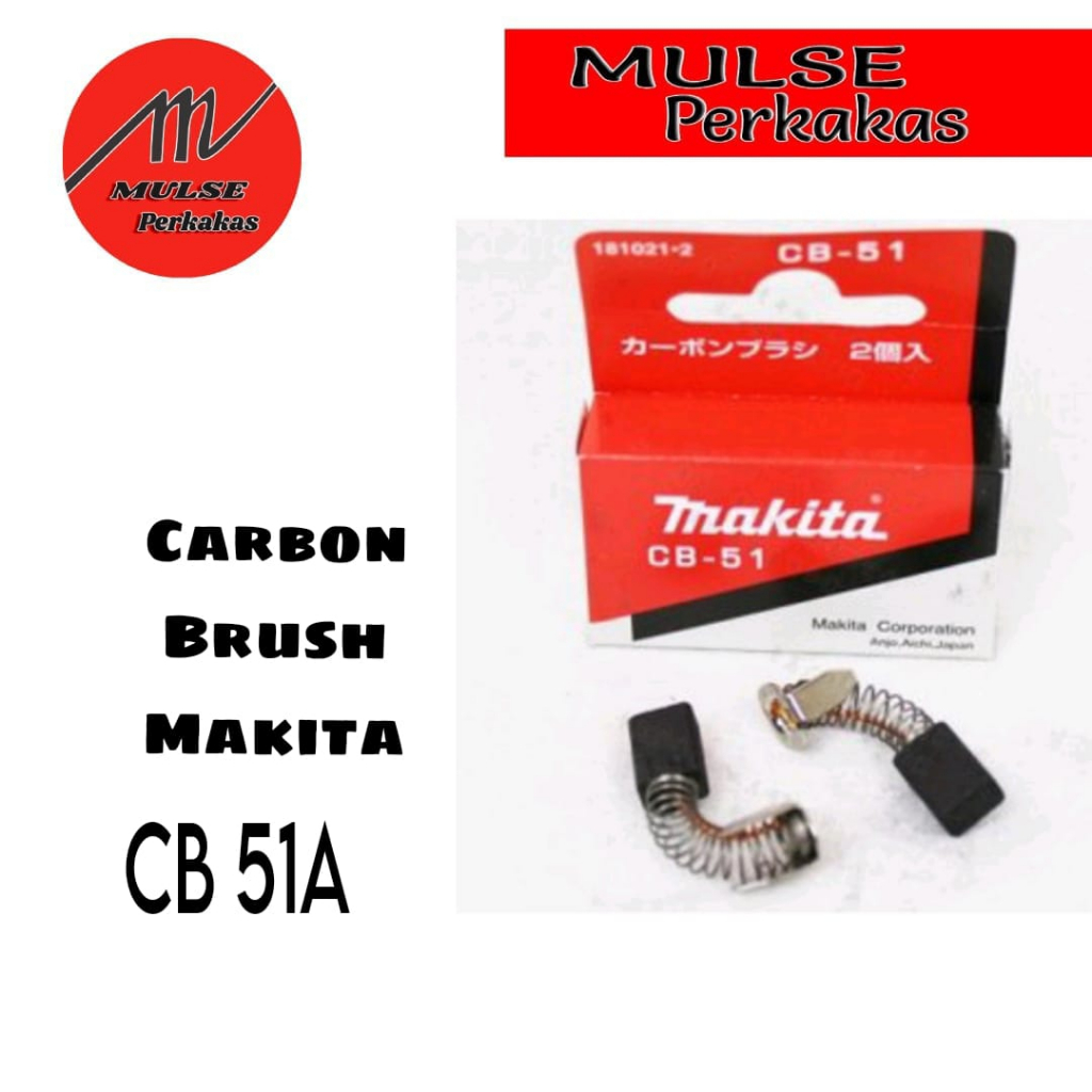 Jual Carbon Brush CB 51A Makita (Original) | Shopee Indonesia