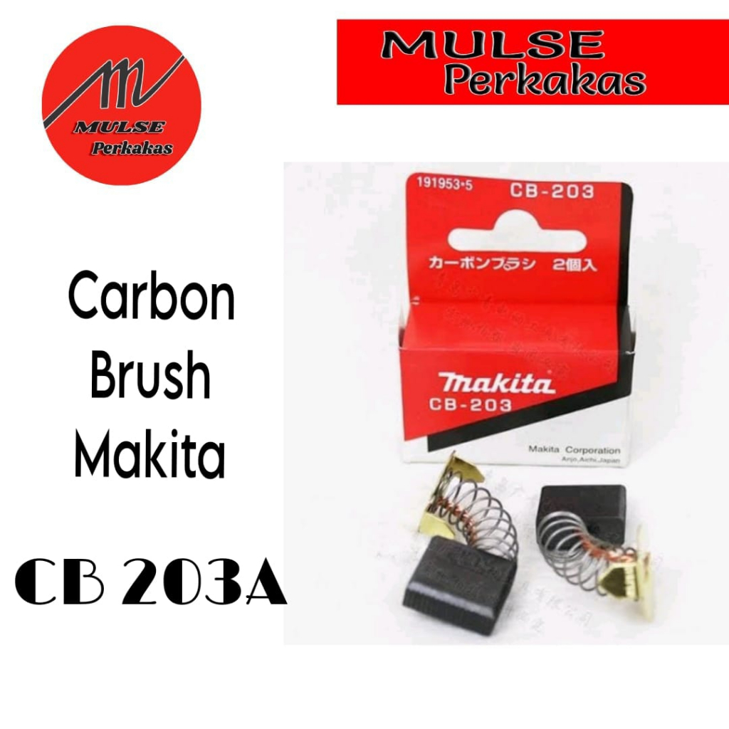 Jual Carbon Brush CB 203A Makita | Shopee Indonesia