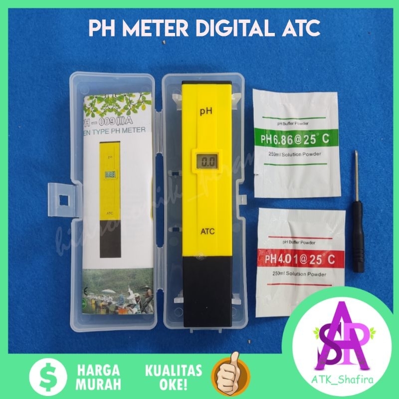 Jual PH METER DIGITAL / CEK PH AIR ATC / ALAT TES PH AIR | Shopee Indonesia