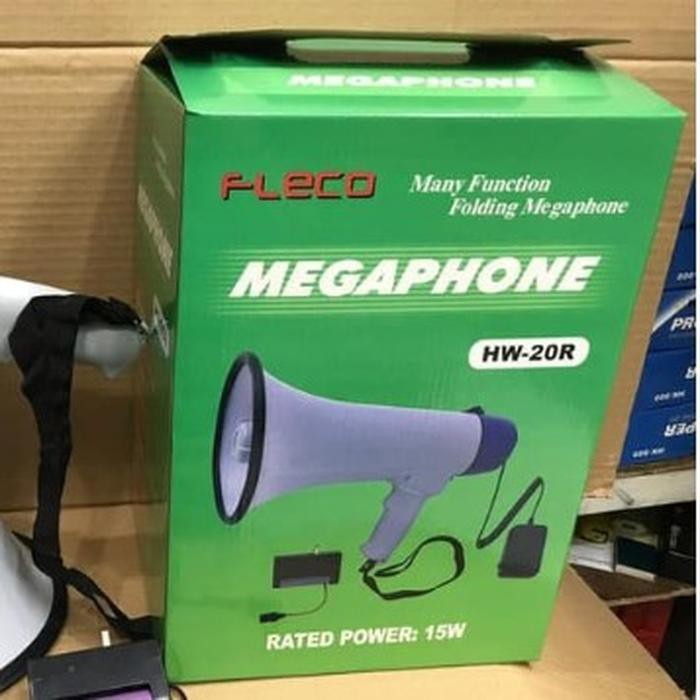 Jual MEGAPHONE Fleco Hw-20R - Pengeras Suara Fleco Hw 20R - Megaphone ...