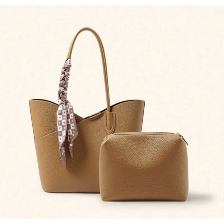 Jual Tote Bag Wanita Papirut / Tas Bahu Wanita Korea Style Free Pouch ...