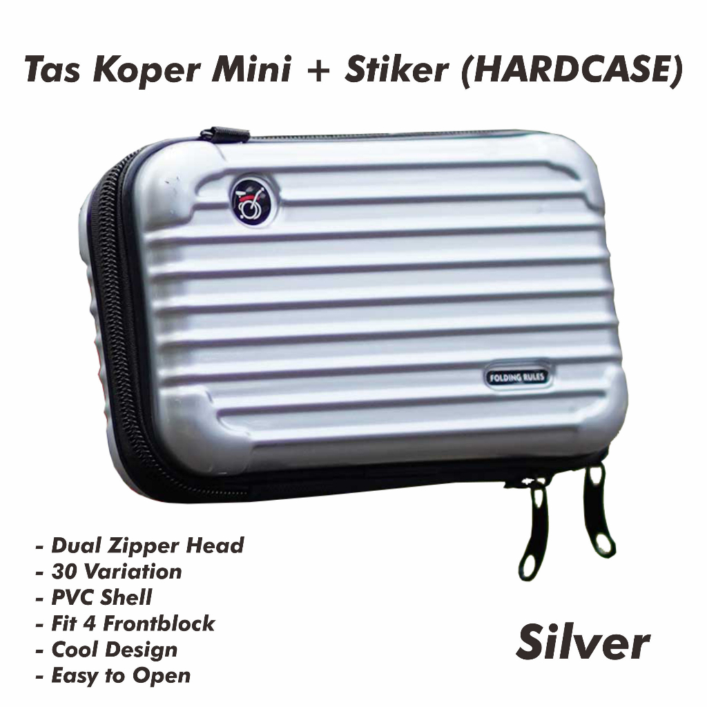 Jual Tas Koper Sepeda bahan Anti Pecah asli Ori Mini TKSM Silver ...