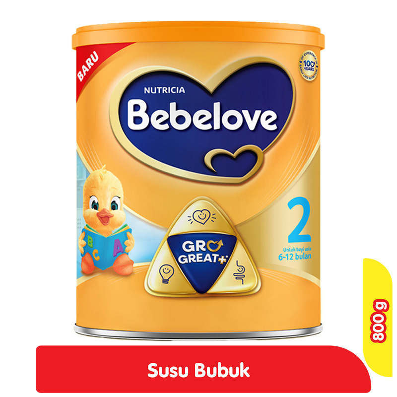 Jual Bebelove 2 Susu Formula Bayi Bubuk 6-12 Bulan 800 g | Shopee Indonesia