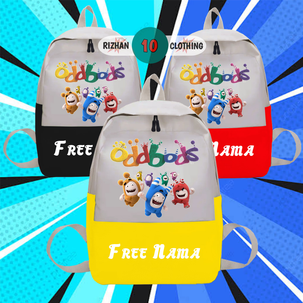 Jual TAS RANSEL ANAK SEKOLAH ODDBODS KIDS BACKPACK BAG UNISEX ODDBODS ...