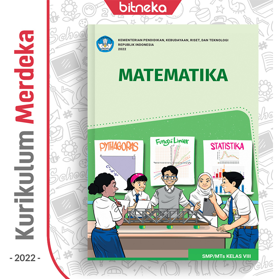Jual Buku Siswa Matematika (Baru) SMP/MTS Kelas 8 Kurikulum Merdeka ...