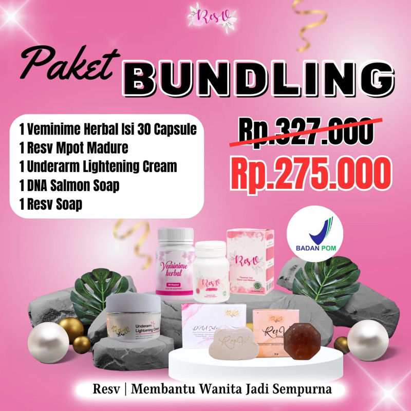 Jual PAKET BUNDLING SUPER HEMAT semua produk resv | Shopee Indonesia