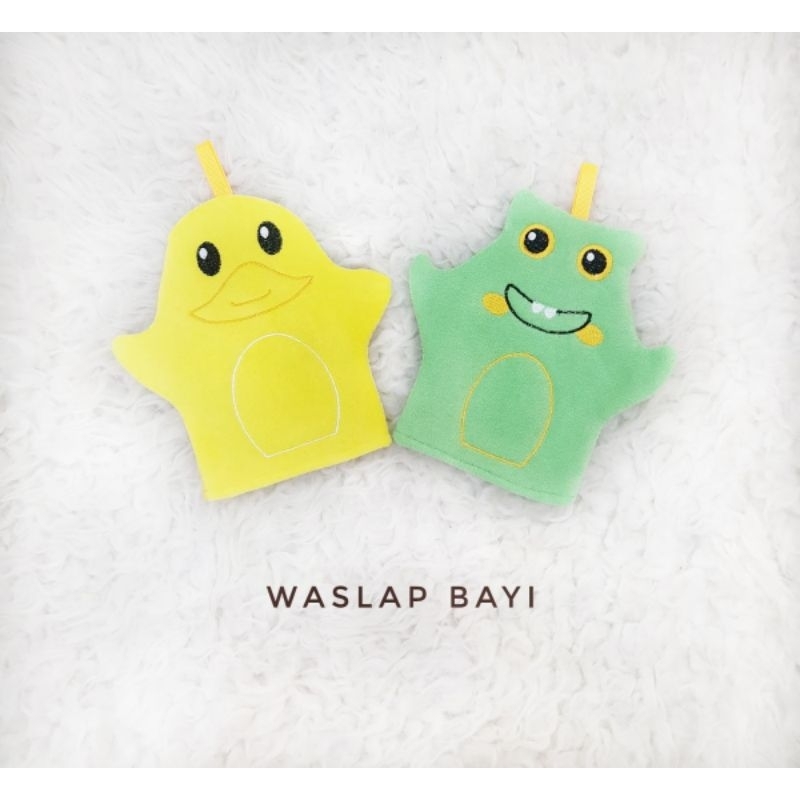 Jual Waslap Bayi Korea berbahan tebal dan lembut Lap Mandi Korea ...