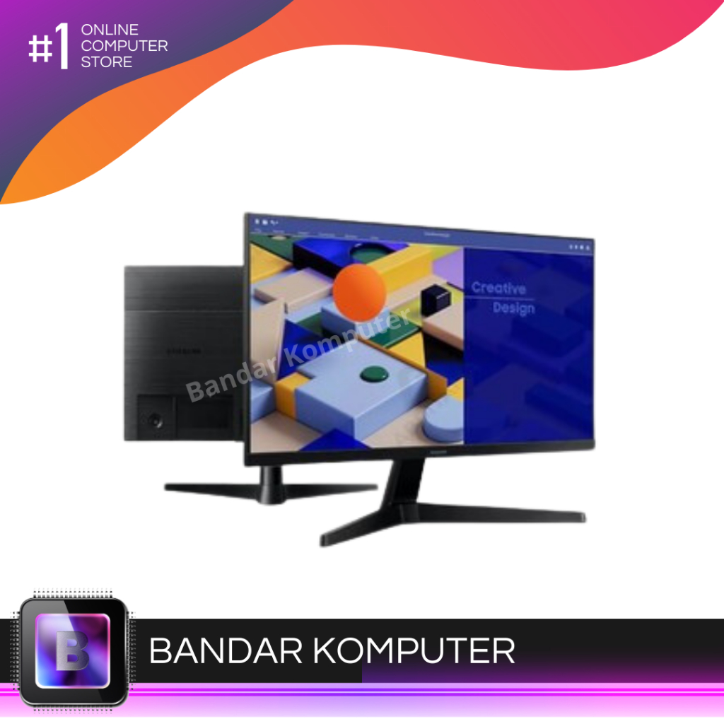 Jual Monitor LED SAMSUNG 27" S27C310 IPS 75Hz FHD Bezel-Less Resmi ...