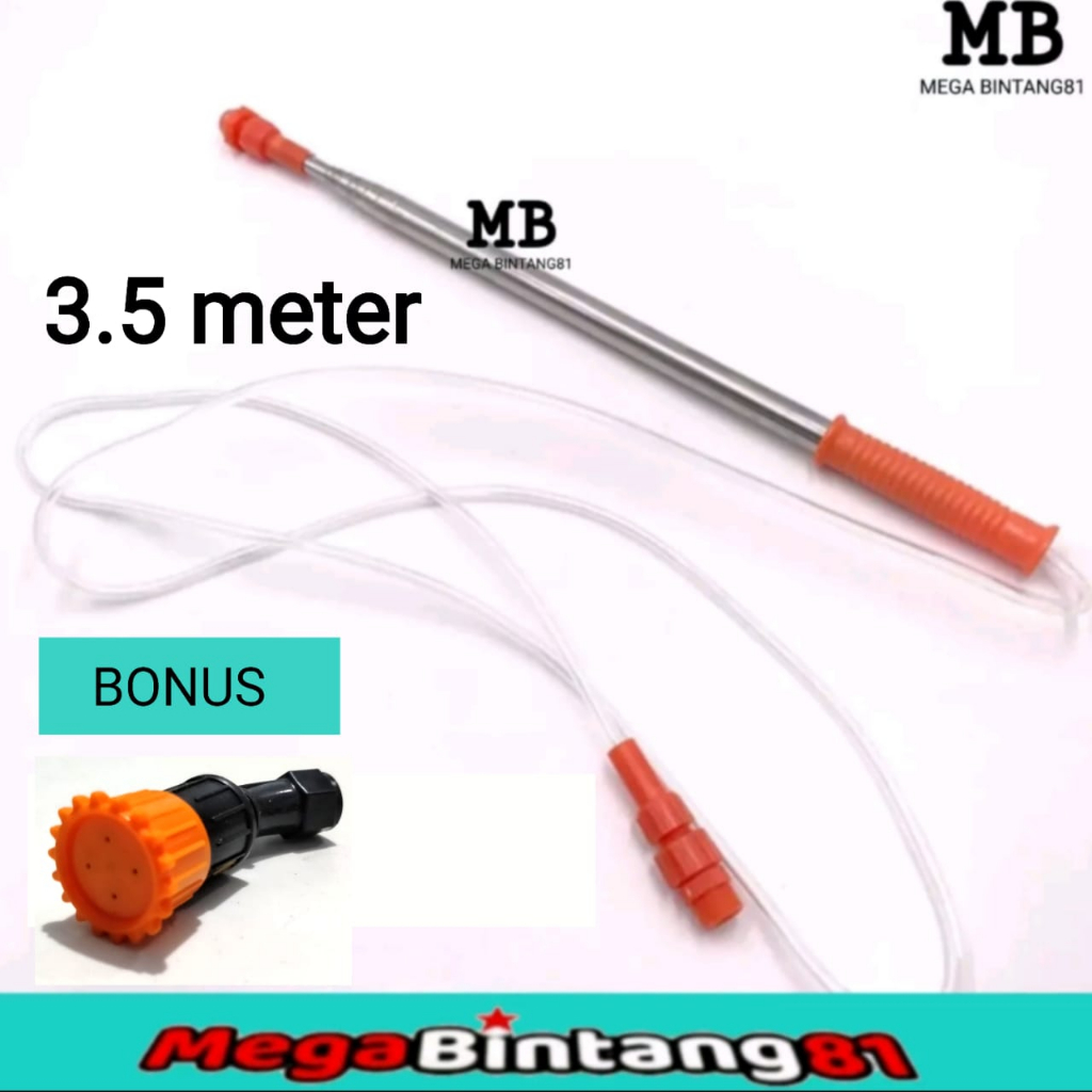 Jual stik sprayer panjang elektrik 3.5meter Stik teleskopik panjang ...