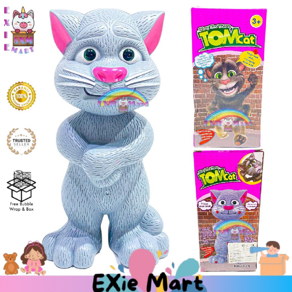 Jual MAINAN ANAK BONEKA KUCING MAGICAL TOMCAT TALKING TOM CAT ROBOT ...