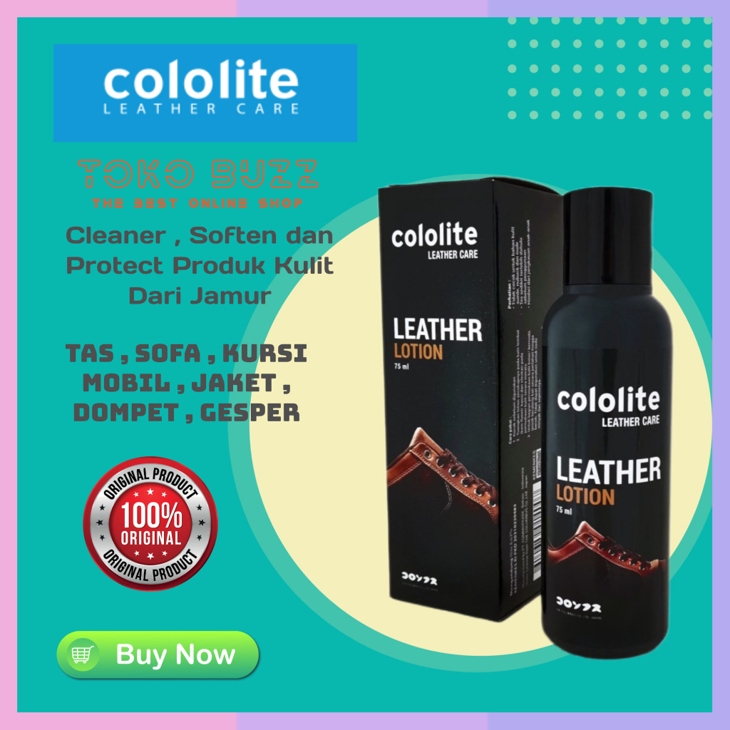Jual COLOLITE LEATHER LOTION Perawatan Pembersih Produk Kulit Tas ...
