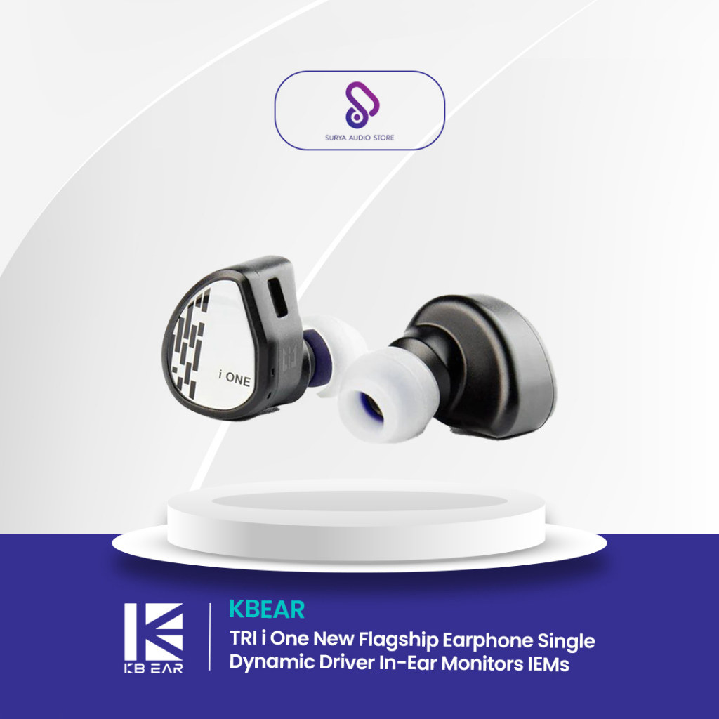Jual TRI i One New Flagship Earphone Single Dynamic Driver In-Ear Monitors | Shopee Indonesia