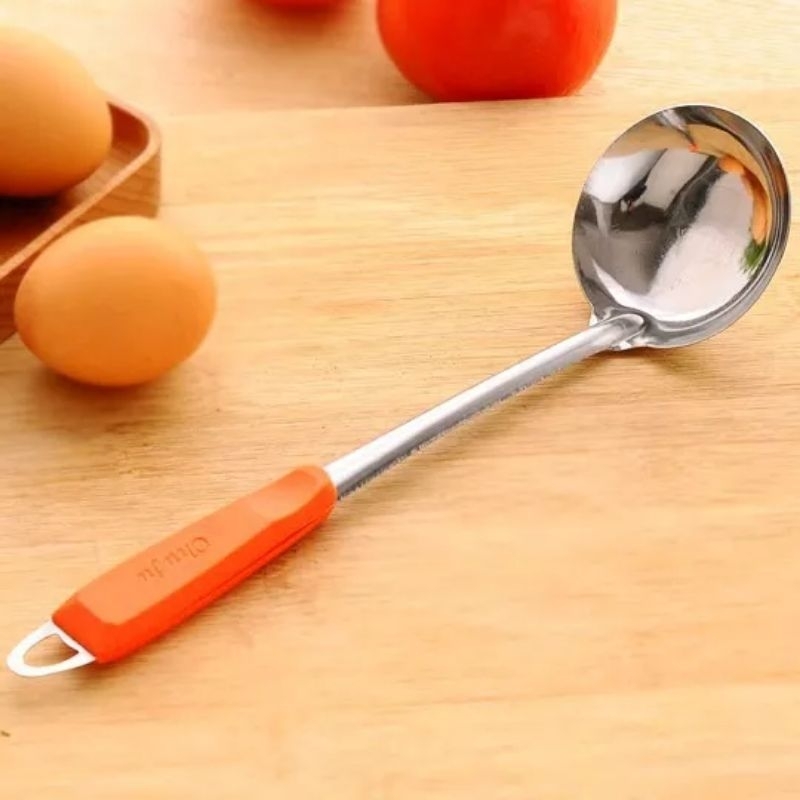 Jual sendok kuah sop centong sayur stainless | Shopee Indonesia