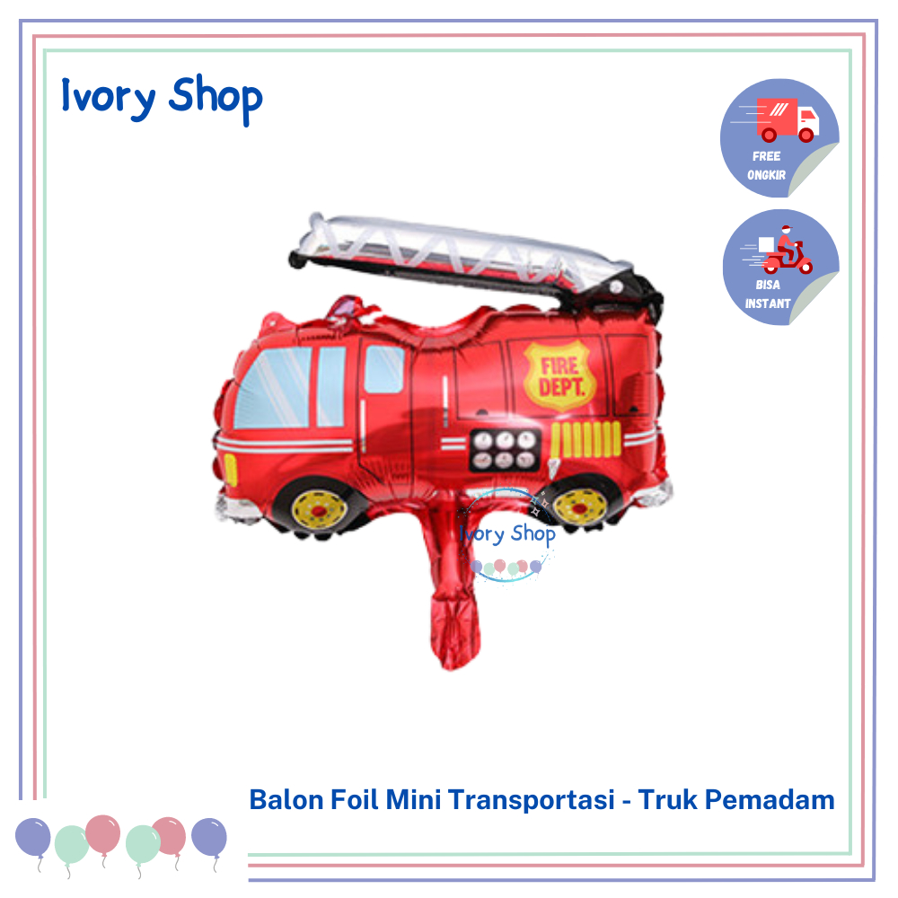 Jual Balon Foil Mini Transportasi Laut Kapal Selam Tank Speed