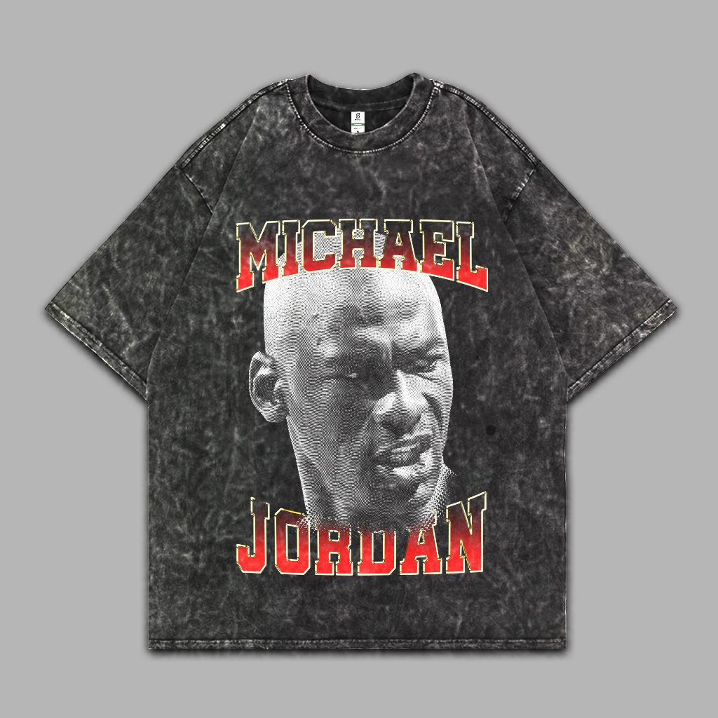 Jual Michael Jordan Vintage Oversize Washed Tee | Shopee Indonesia