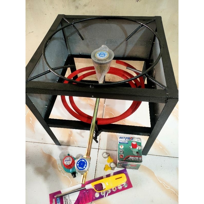 Jual Paket lengkap kompor gas semawar tungku 40x40x40 / kompor nasi ...