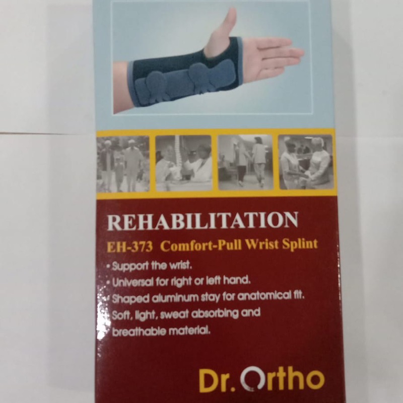 Jual Dr ortho comfort pull wrist splint brace terapi carpal tunnel ...