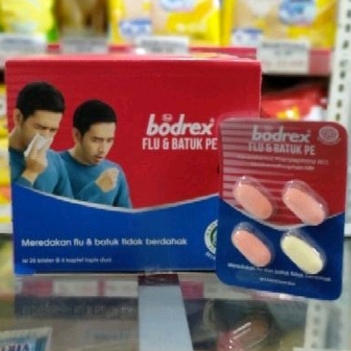 Jual Bodrex Flu Batuk Pe Isi 4 Tablet - Obat Flu & Batuk Tidak Berdahak ...