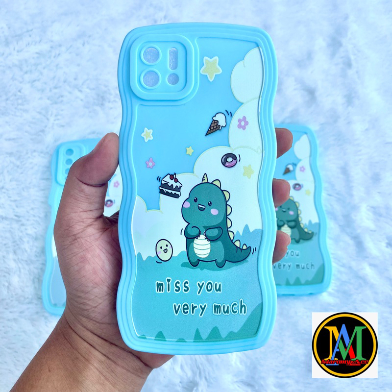 Jual M024 SOFT CASE CUTE GELOMBANG DINOSAURUS VIVO Y02 Y02S Y12 Y15 Y17 Y20 Y20i Y20S Y12S Y21 ...
