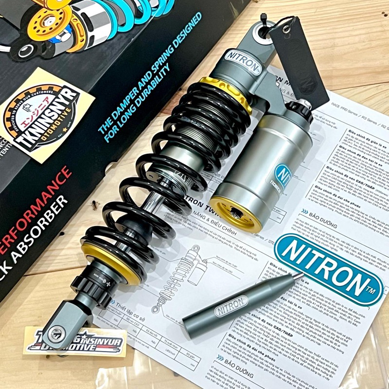 Jual Nitron Shockbreaker NTR R3 Series Vario 125/150 Uk330 Tabung Atas ...