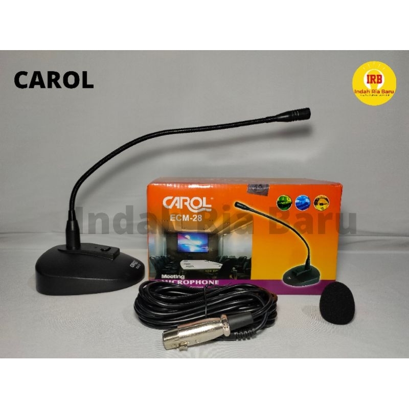 Jual Microphone Meeting Carol ECM 28 Mic Khotbah Masjid | Shopee Indonesia