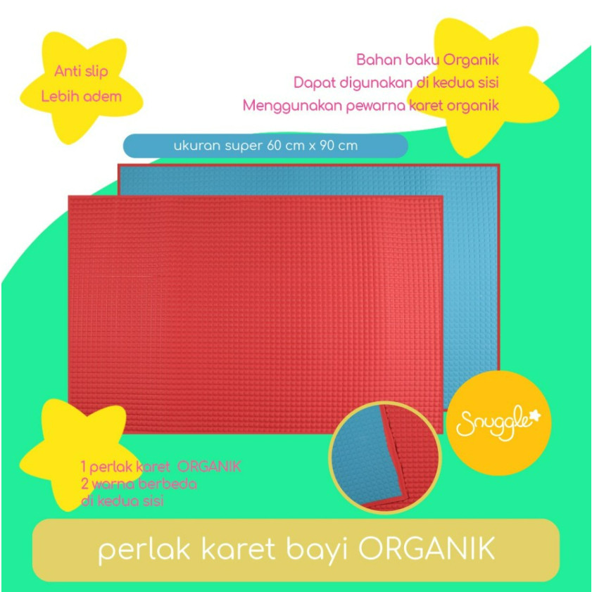 Jual Perlak Bayi Simson Baby ( Perlak Karet Waterproof Bayi untuk ompol ...