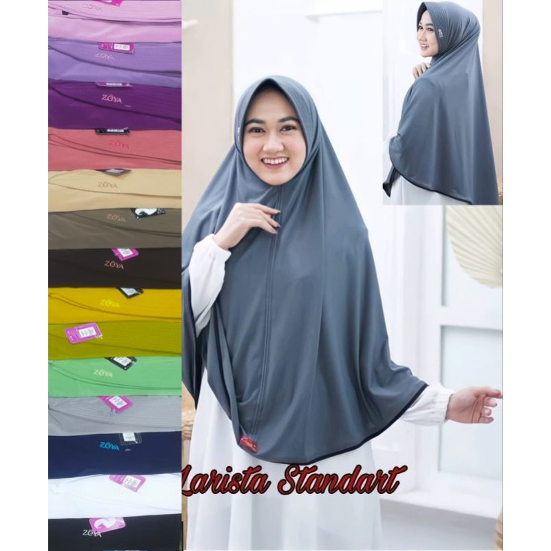 Jual Hijab Larista Series (Standar) - Dhea Hijab | Shopee Indonesia
