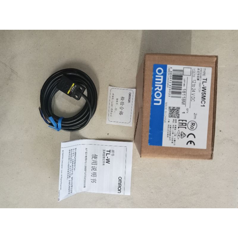 Jual Omron TL-W5MC1 Flat Inductive Proximity Sensor tlw5mc1 omron ...