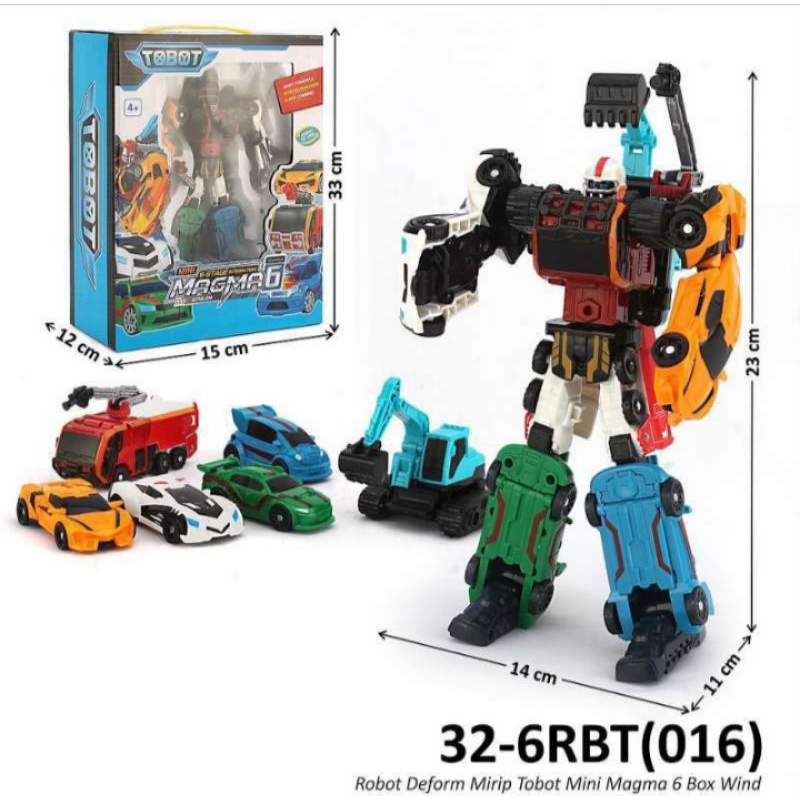 Jual Mainan Anak Robot Tobot Magma 6 Athlon Transformation Besar ... Jual Mainan Anak Robot Tobot Magma 6 Athlon Transformation Besar ...