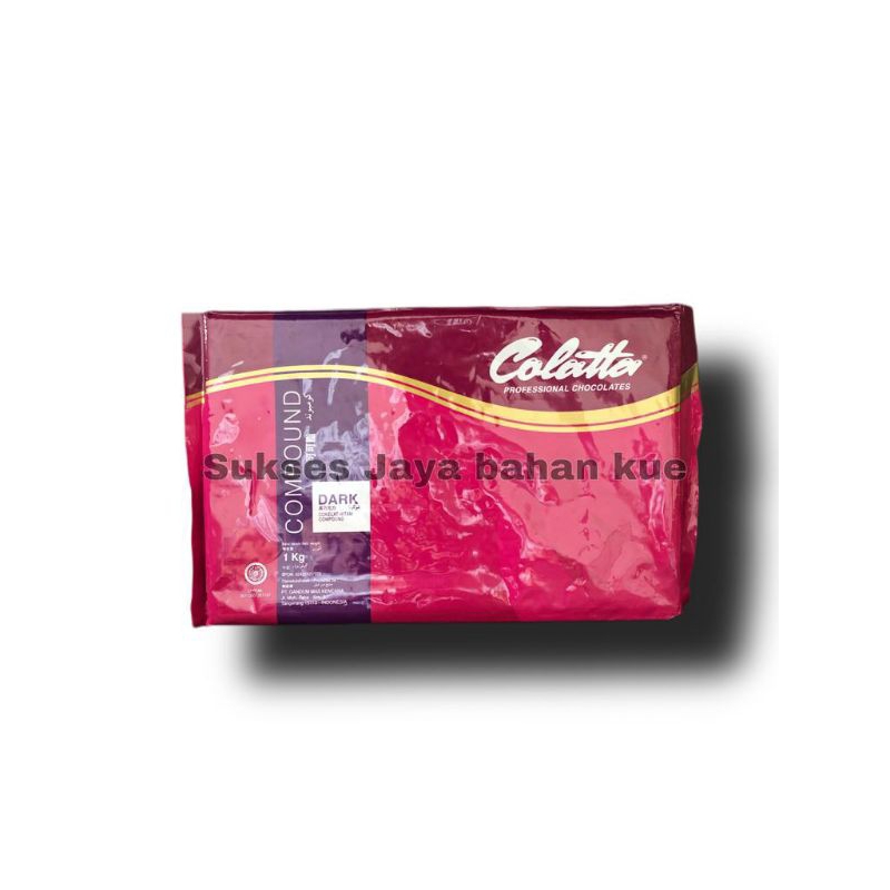 Jual colatta dark compound 1kg | Shopee Indonesia