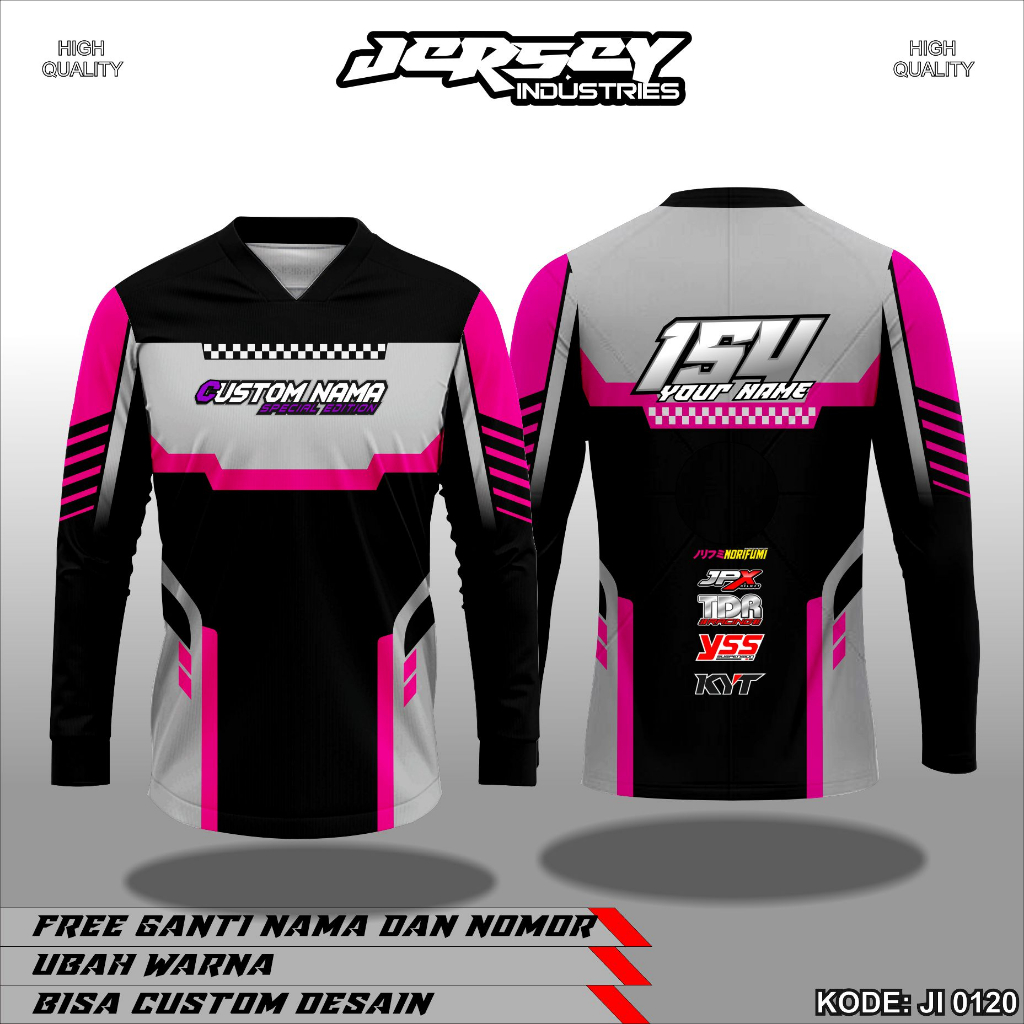 Jual Baju Jersey Racing Team Full Printing, BIsa Custom Desain, Order ...