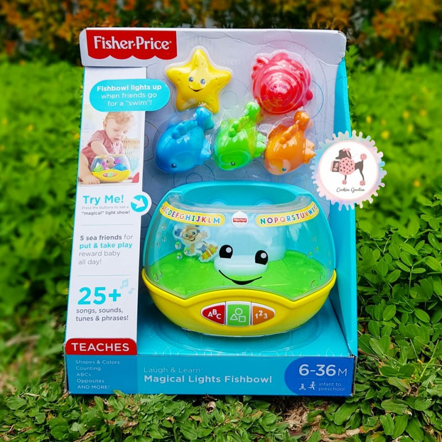 Jual Fisher Price Laugh and Learn Magical Lights Fishbowl | Shopee ...