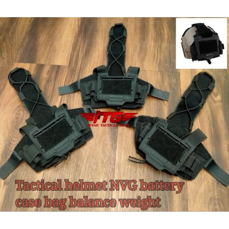 Jual PEMBERAT HELM TACTICAL / kantong battery helm / Tactical helmet ...